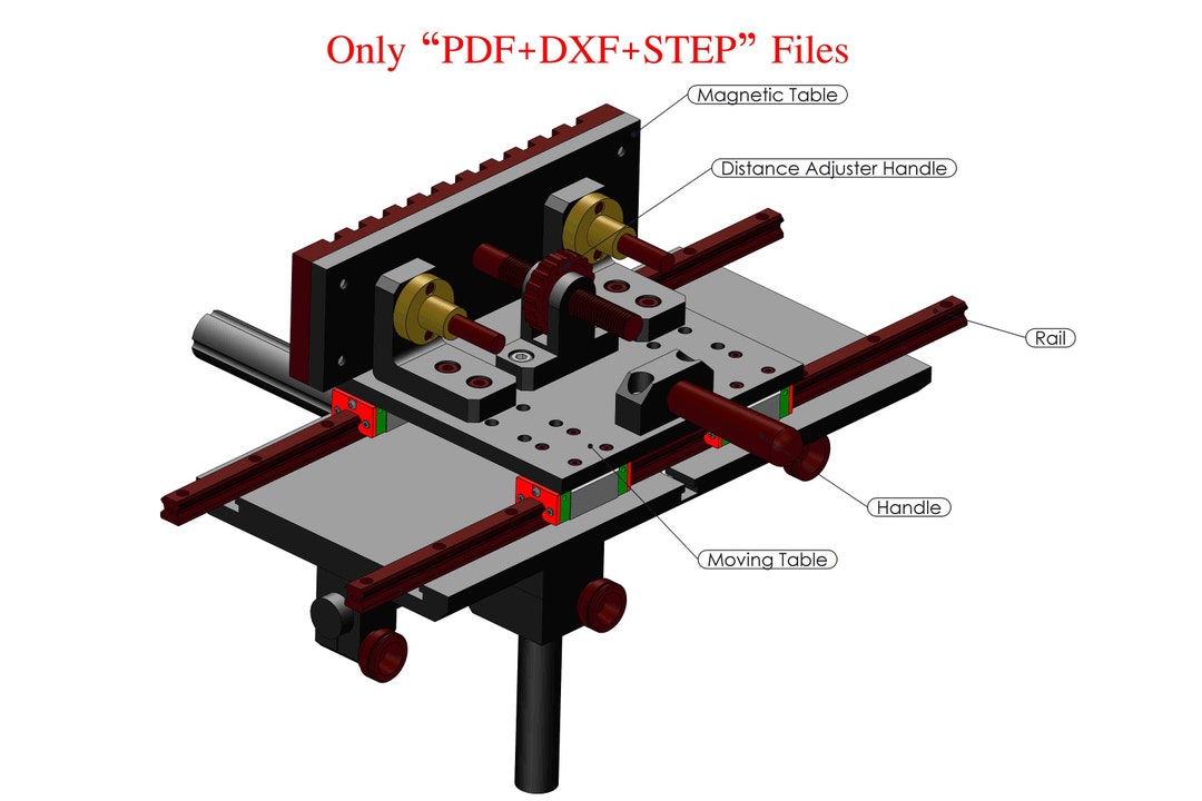Belt Grinder - Surface Grinder Table Attachment (metric) - Etsy
