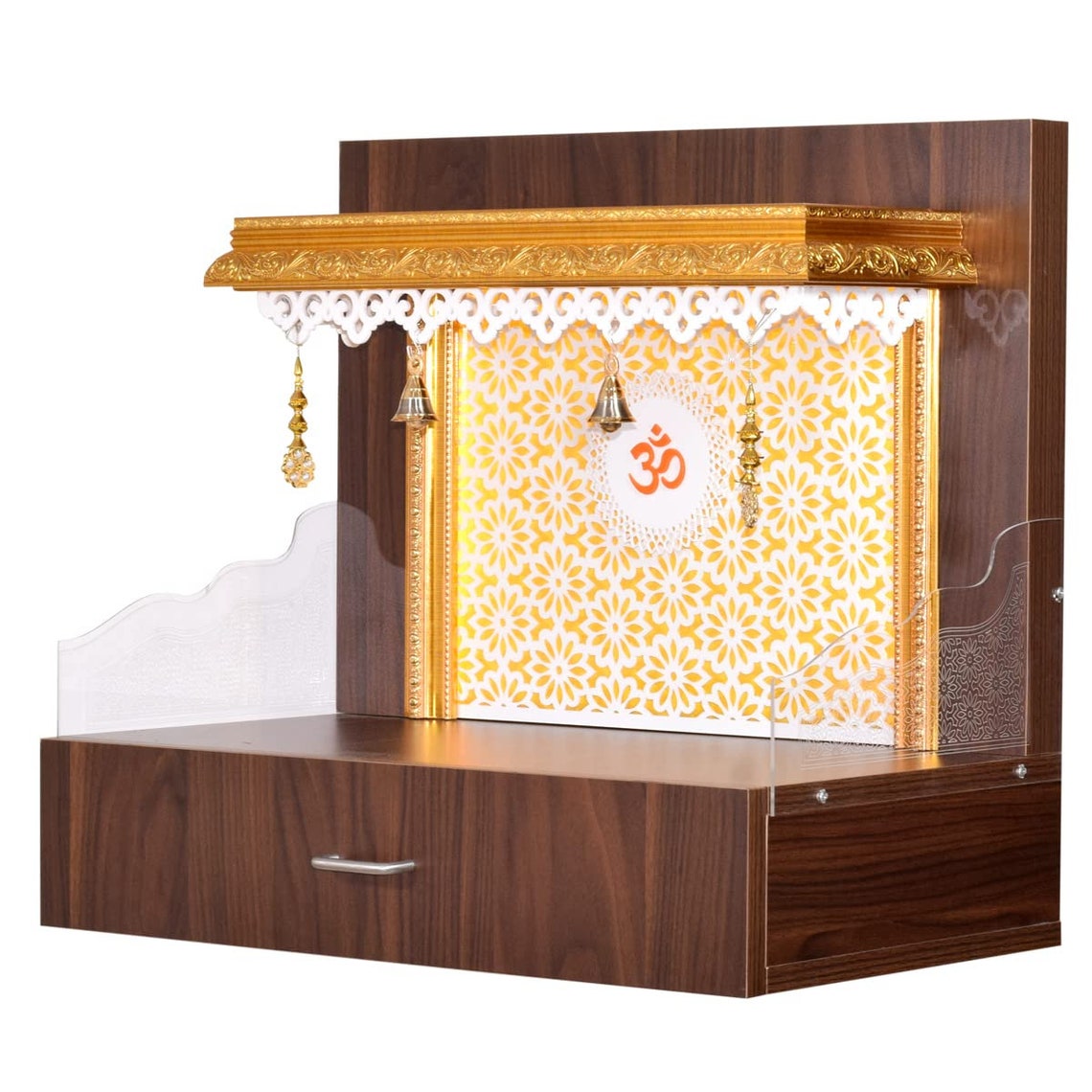 Wooden Wall Hanging Pooja Mandir for Home/temple for - Etsy