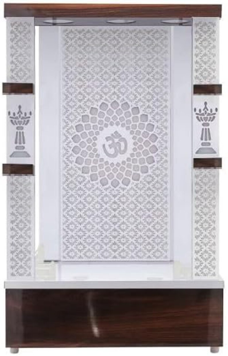 Wooden Temple With LED Lights for Home and Office / Designer - Etsy