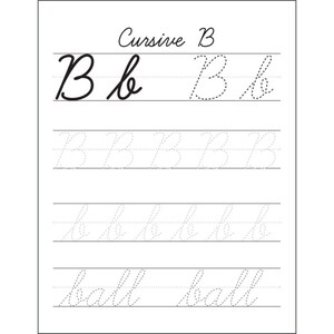 80 Cursive Alphabet Letter Tracing Worksheets for Kids Ages 6-10. Fits ...