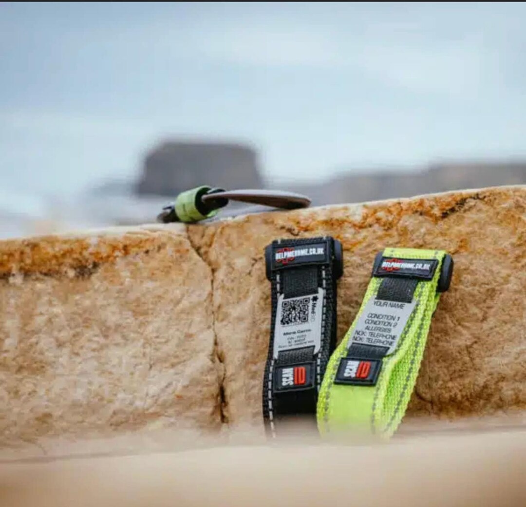 Medical Emergency Contact Bracelet, Medical Emergency Bracelet, Custom ...