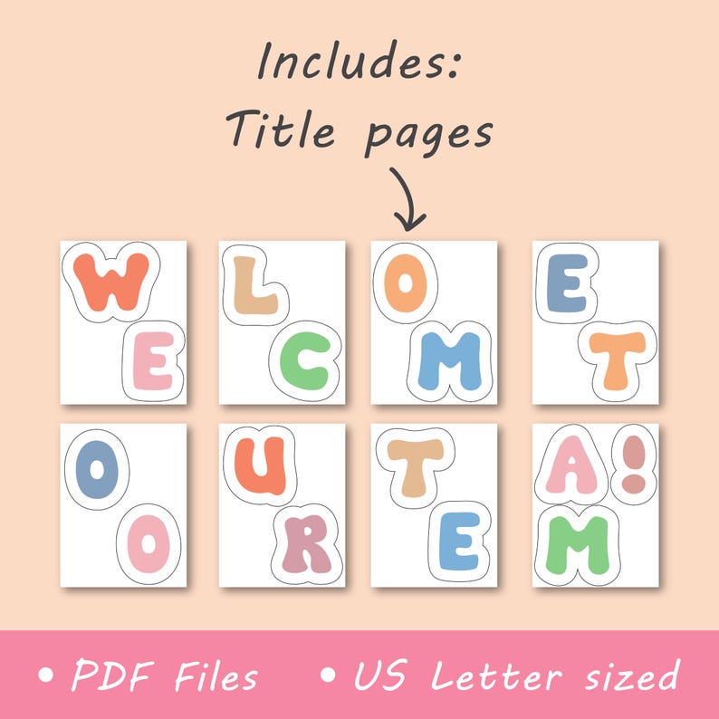 Sports Team Bulletin Board Kit, Printable Sports Bulletin Board Kit ...
