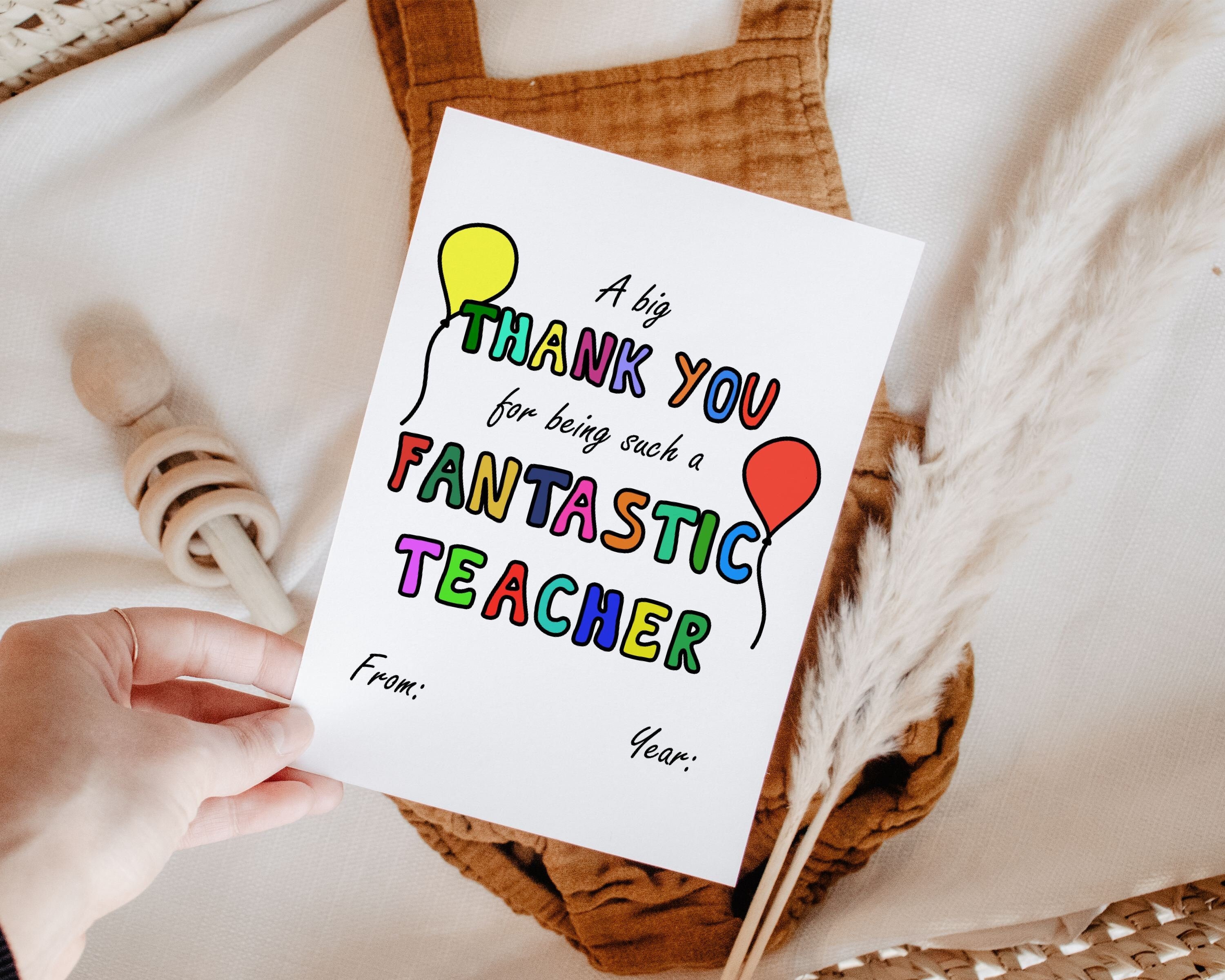 Teacher Appreciation Tags Printable, Printable Teacher Appreciation ...
