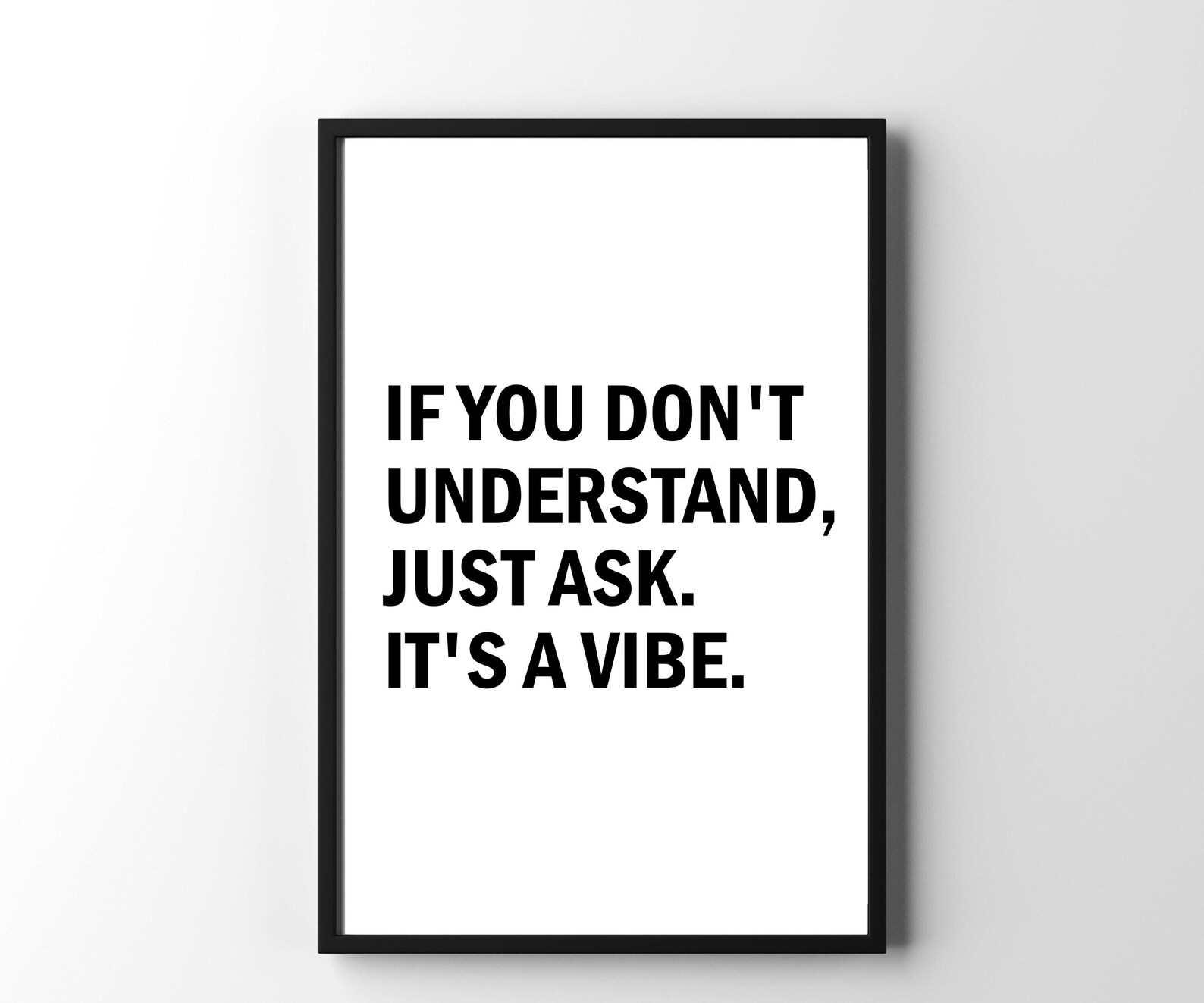 Slang Funny Class Rules Classroom Poster Bruh Middle School Slang ...