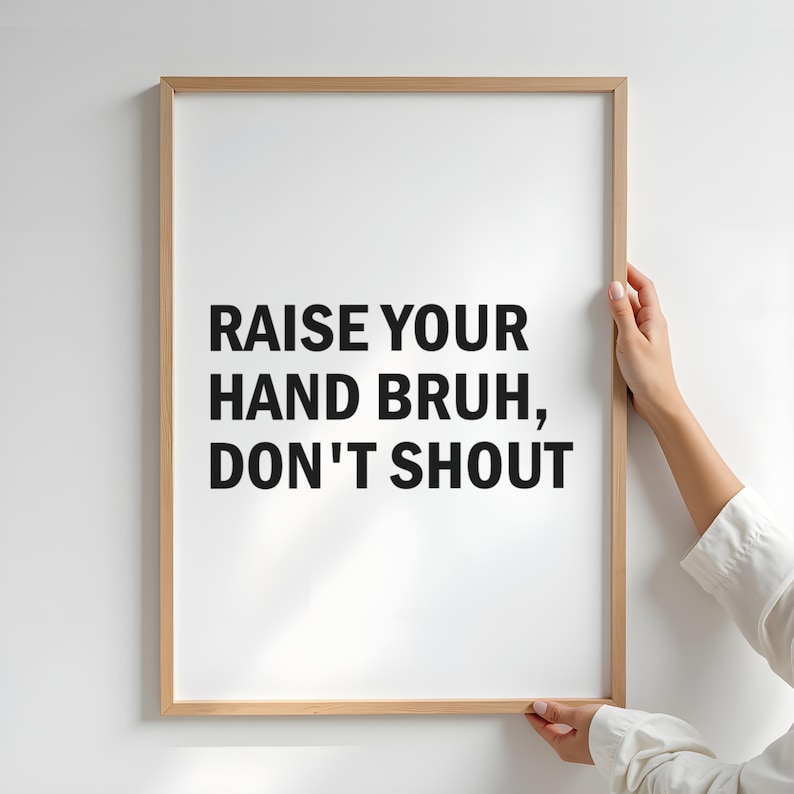 Classroom Slang Poster, Classroom Decor, Middle School English ...