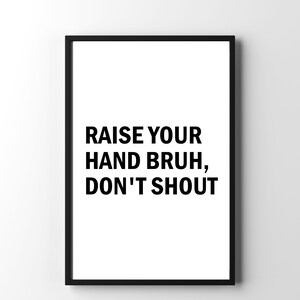 Classroom Slang Poster Bundle 4 Set Middle School Funny Slang Posters ...