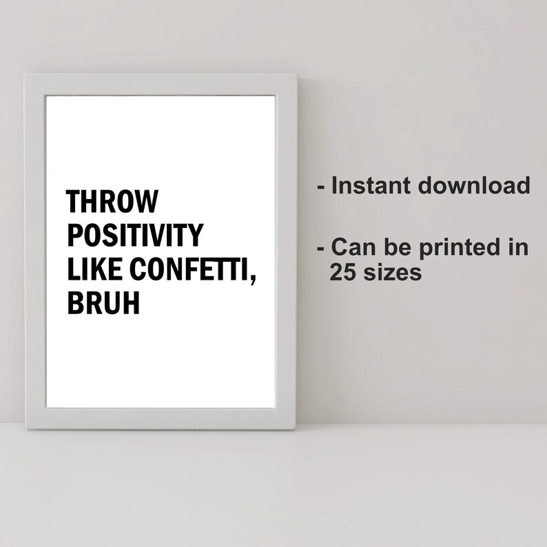 Middle School Slang Classroom Poster Funny Math Teacher Gift Classroom ...