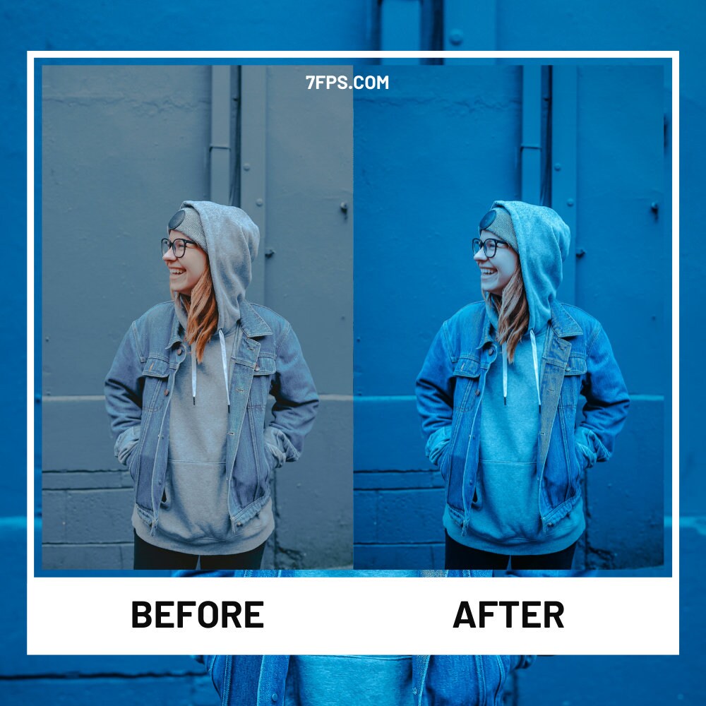 15 Lightroom Presets Deep Blue Effect | Blue Preset | Mobile & Desktop ...
