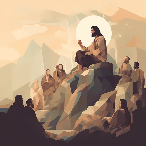 Jesus Painting - Etsy