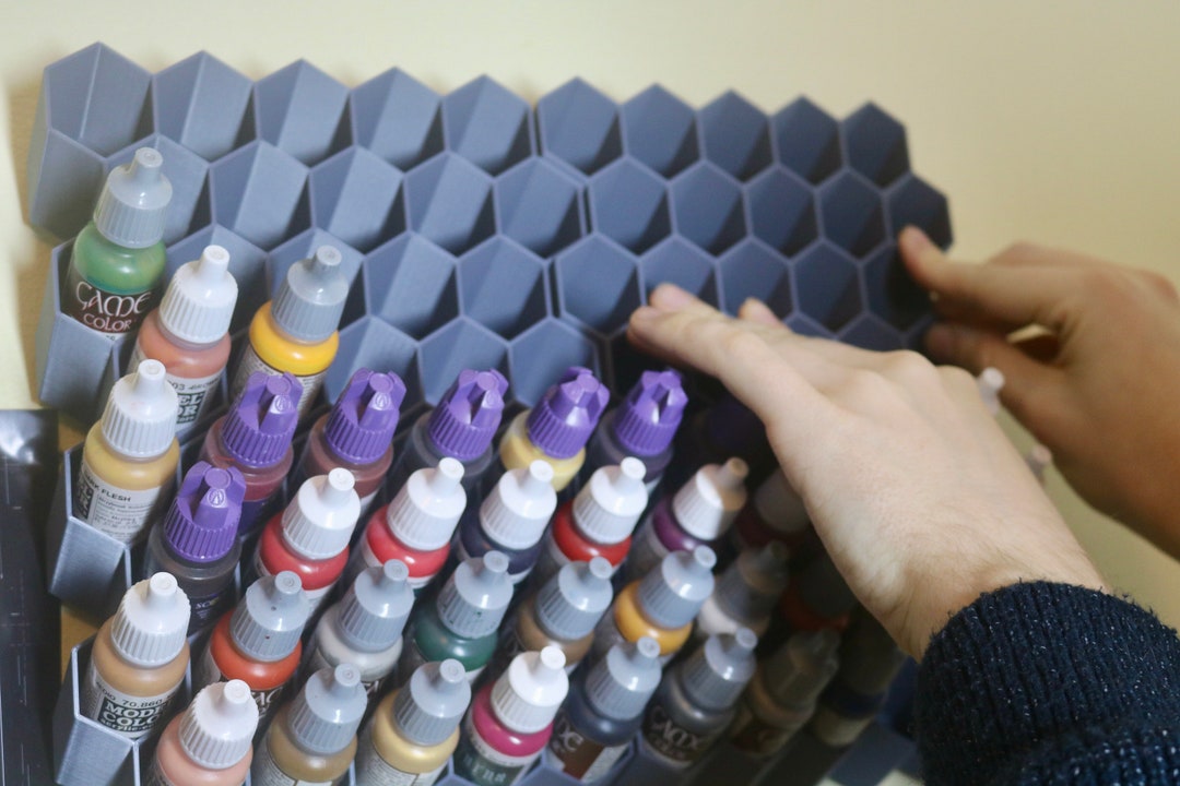 Wall Paint Holder: 28mm Dropper Bottle Organizer - Etsy