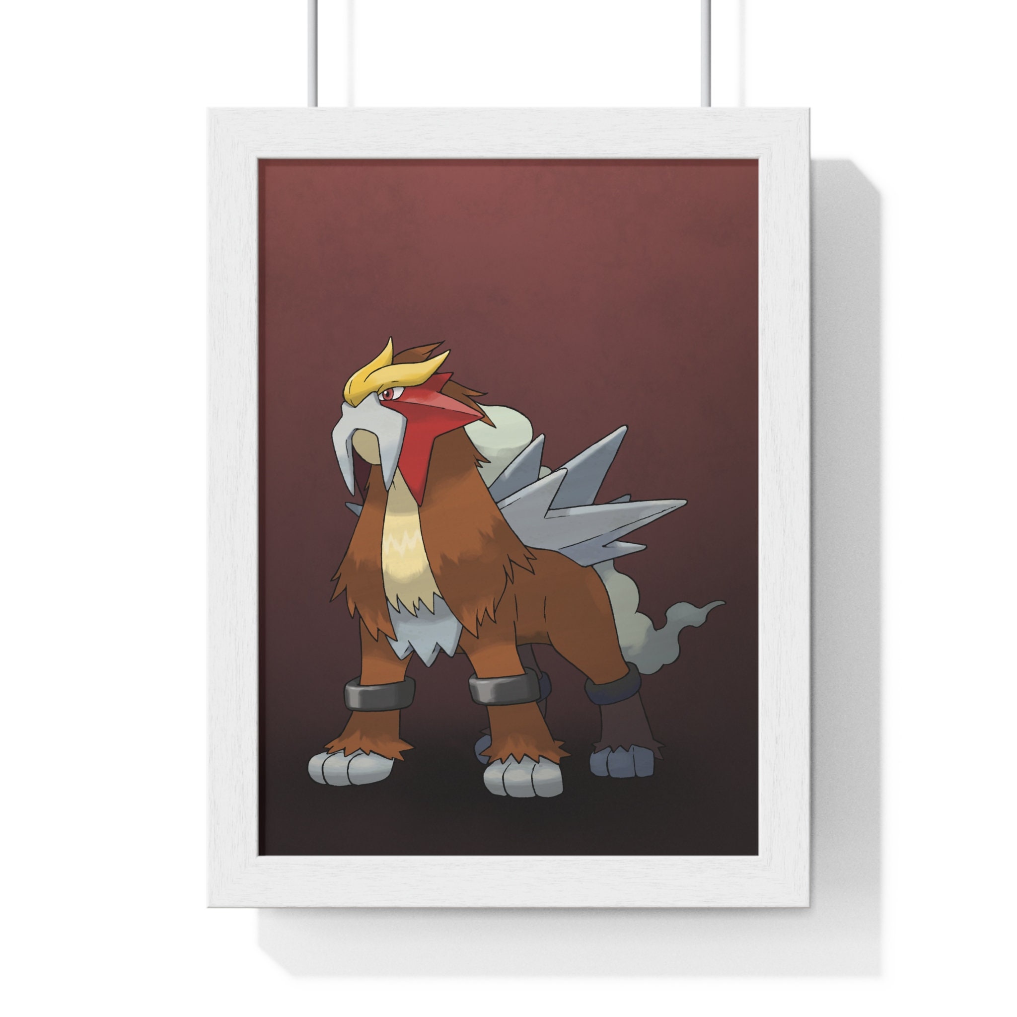 Set of 3 Pokemon Posters A4 Legendary Beasts Suicune, Raikoui, Entei ...