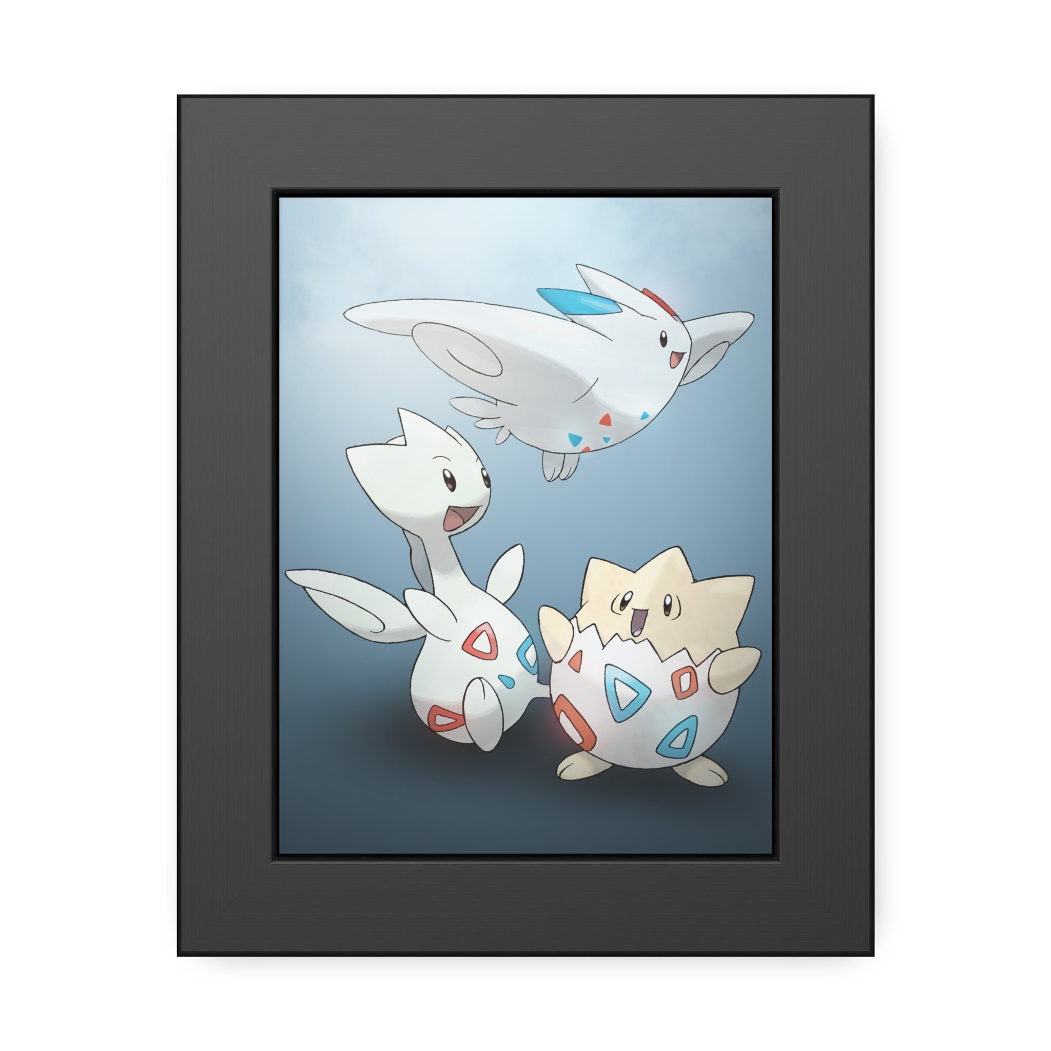 Togepi Evolution Pokemon Poster A4 Togepi, Togetic, Togekiss Instant ...