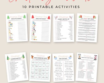 Christmas Games Bundle, Christmas Party Games, School Christmas Games ...