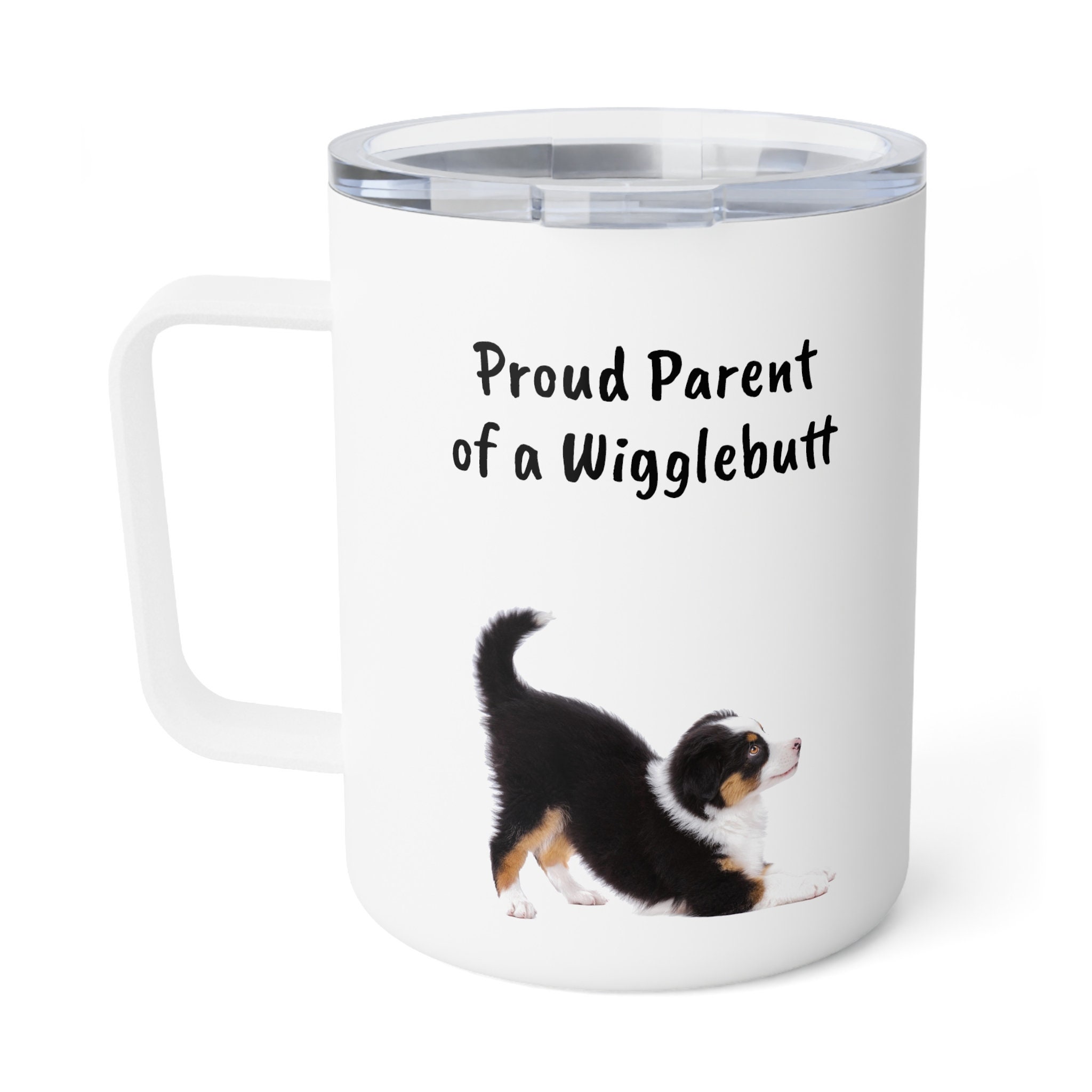 Australian Shepherd Mug Aussie Wigglebutt Insulated Coffee Mug, 10oz - Etsy