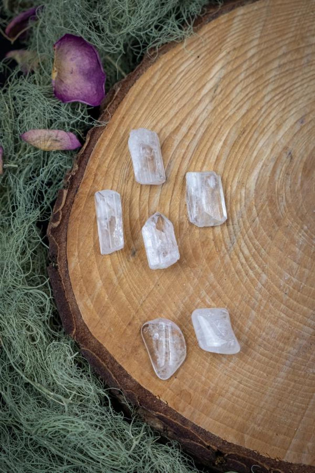 Danburite Crystal Pieces, Raw or Polished, Small Healing Stones ...