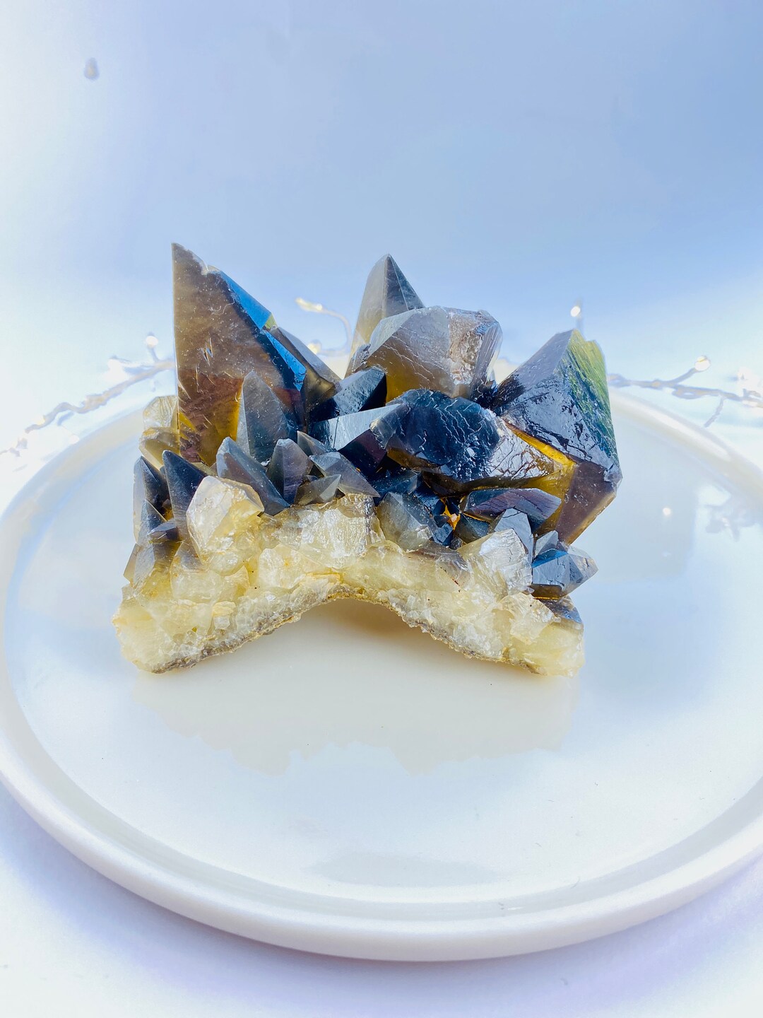 Dog Tooth Calcite Crystal, Stellar Beam Calcite Crystal, Rare Form of ...