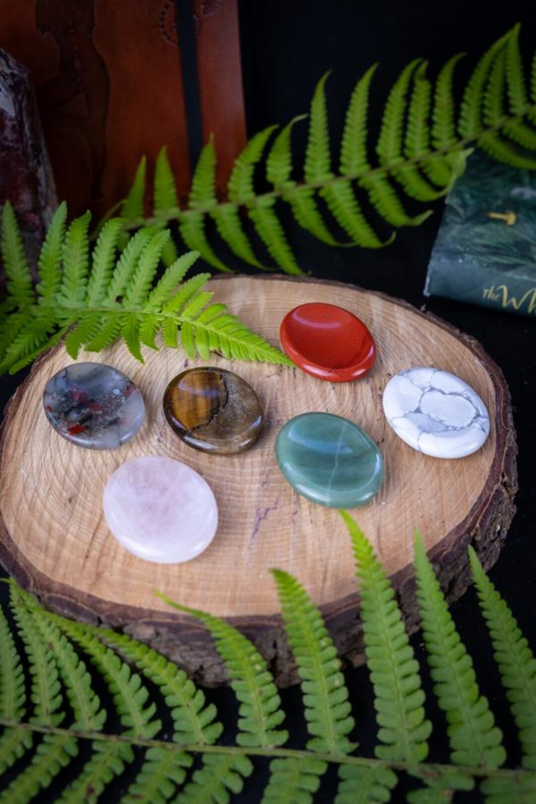 Crystal Worry Stones, Thumb Stone, Anti Anxiety Tool, Chakra Crystal ...