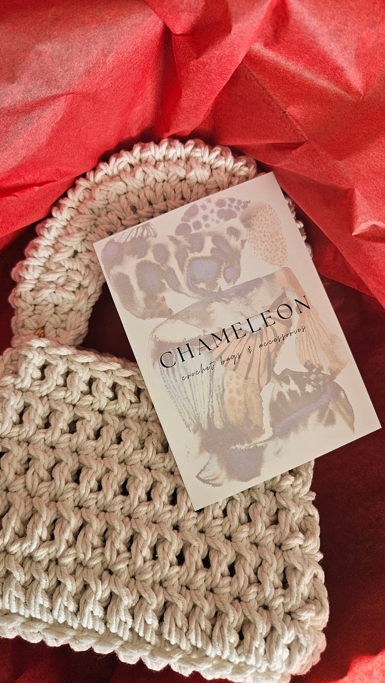 Chic Summer Mini Macrame Crochet Bag - Etsy