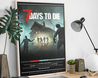 7 Days to Die Poster - Etsy