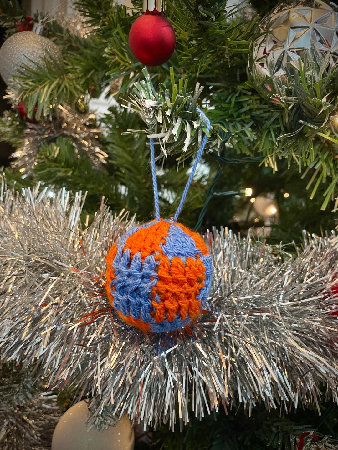 Checkerboard Bauble PDF Crochet Pattern - Etsy