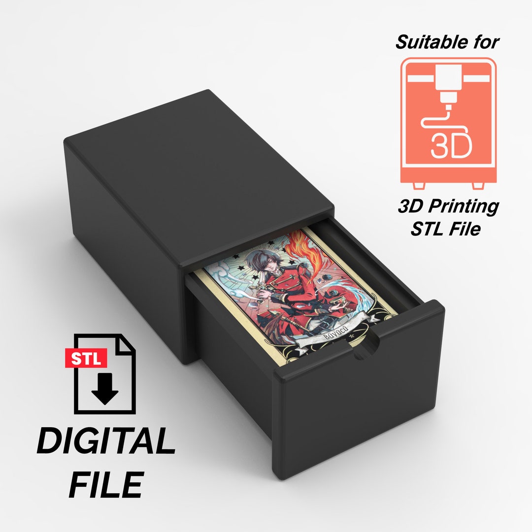 Drawer Tarot Box - Digital STL File (3D Print Ready) - Etsy UK