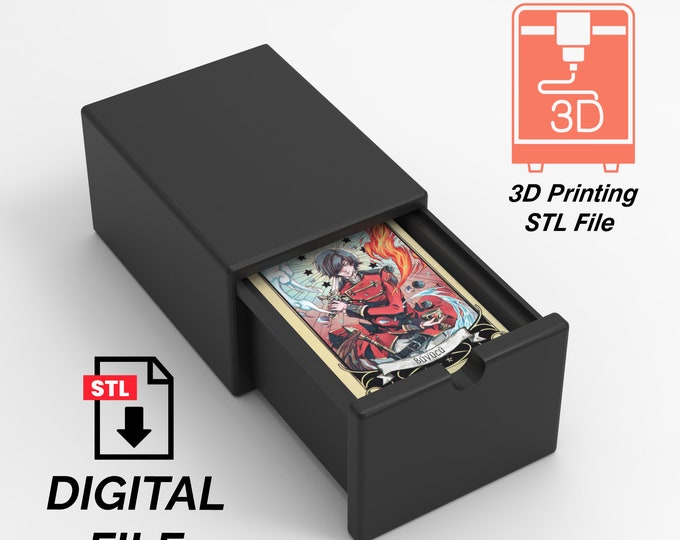 Drawer Tarot Box - Digital STL File (3D Print Ready) - Etsy