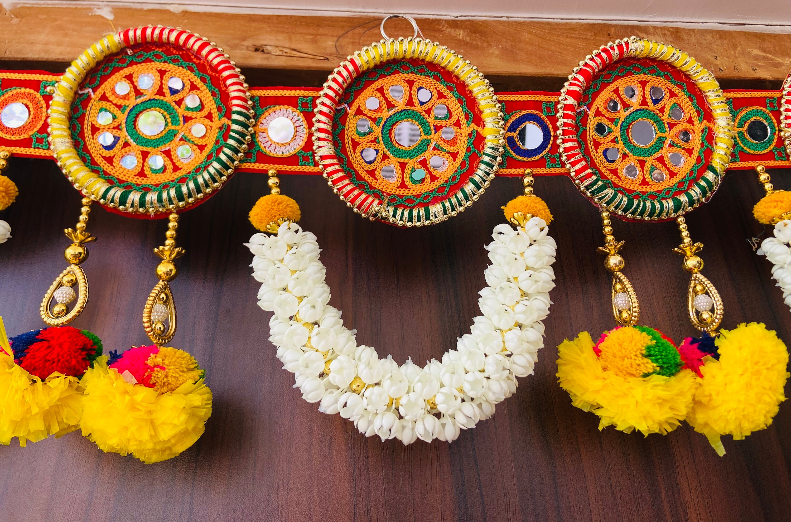 Indian Door Toran Wall Tapestry, Window Decoration Door Decoration ...