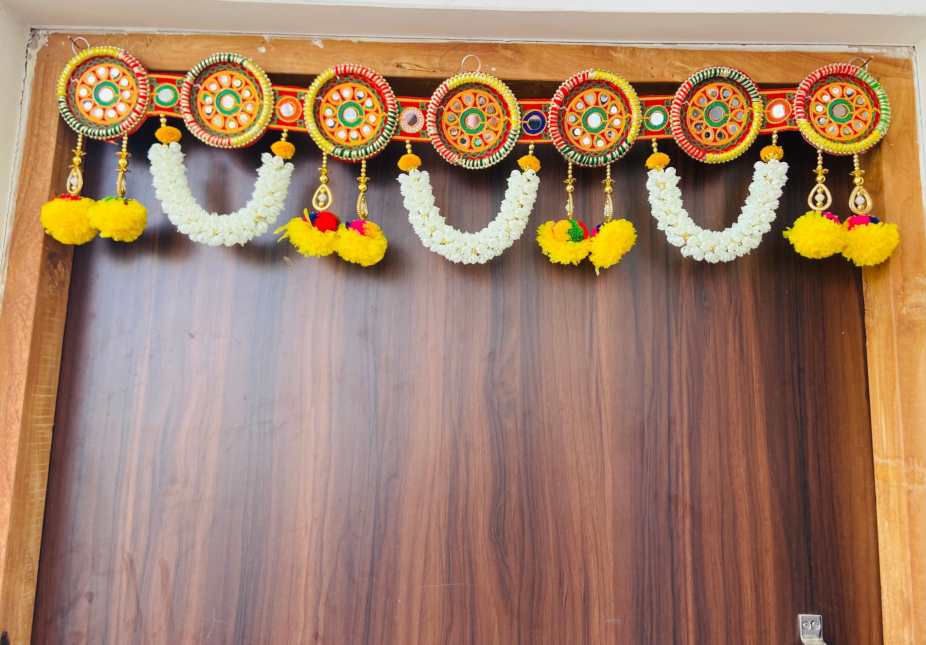 Indian Door Toran Wall Tapestry, Window Decoration Door Decoration ...