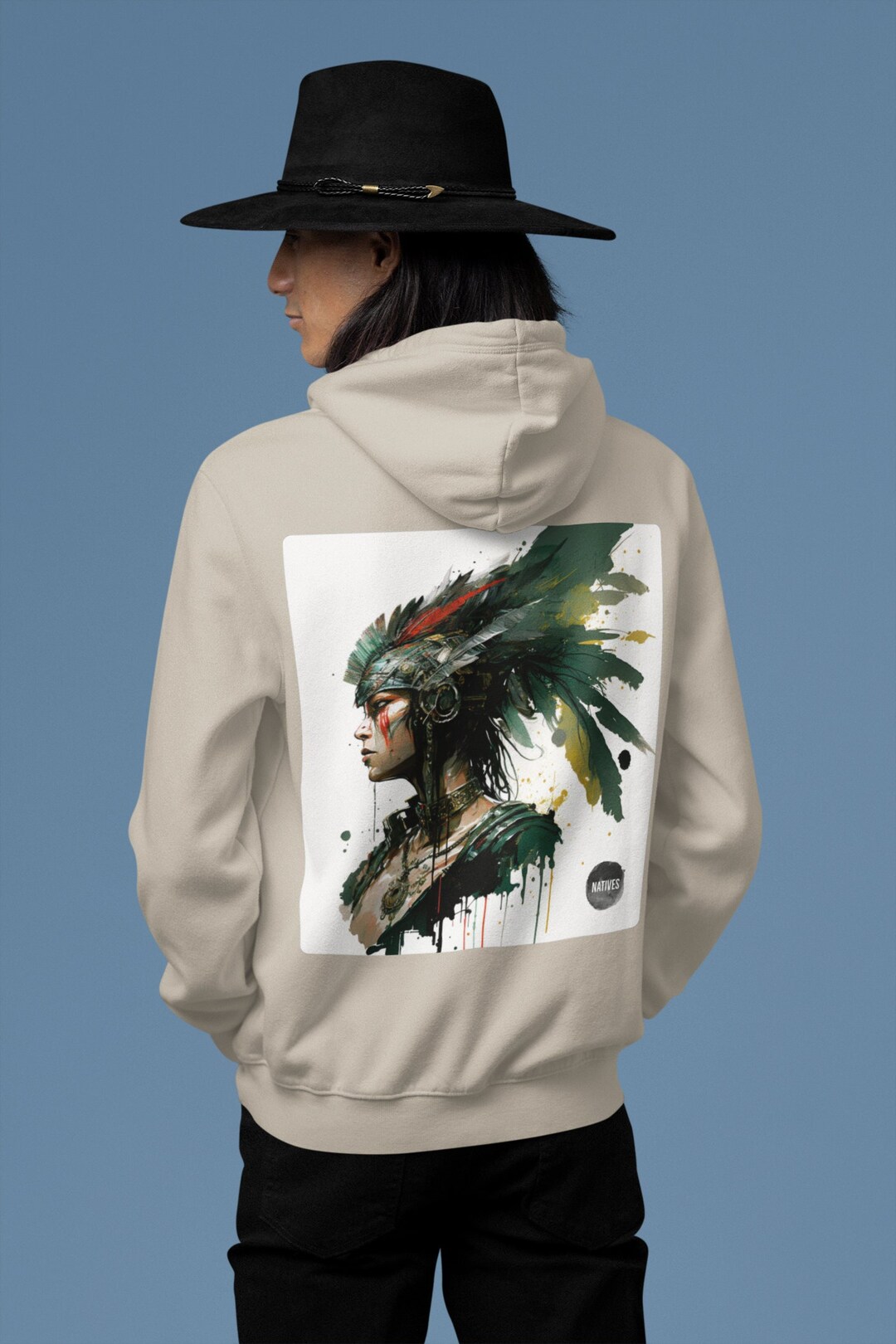 Native Warrior| Indigenous | Indianen | Feathers | Women | Hipster ...