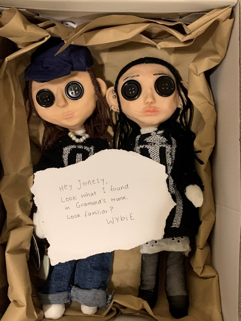 Custom Coraline Dolls Handmade Personalised Mini Me Dolls please ...
