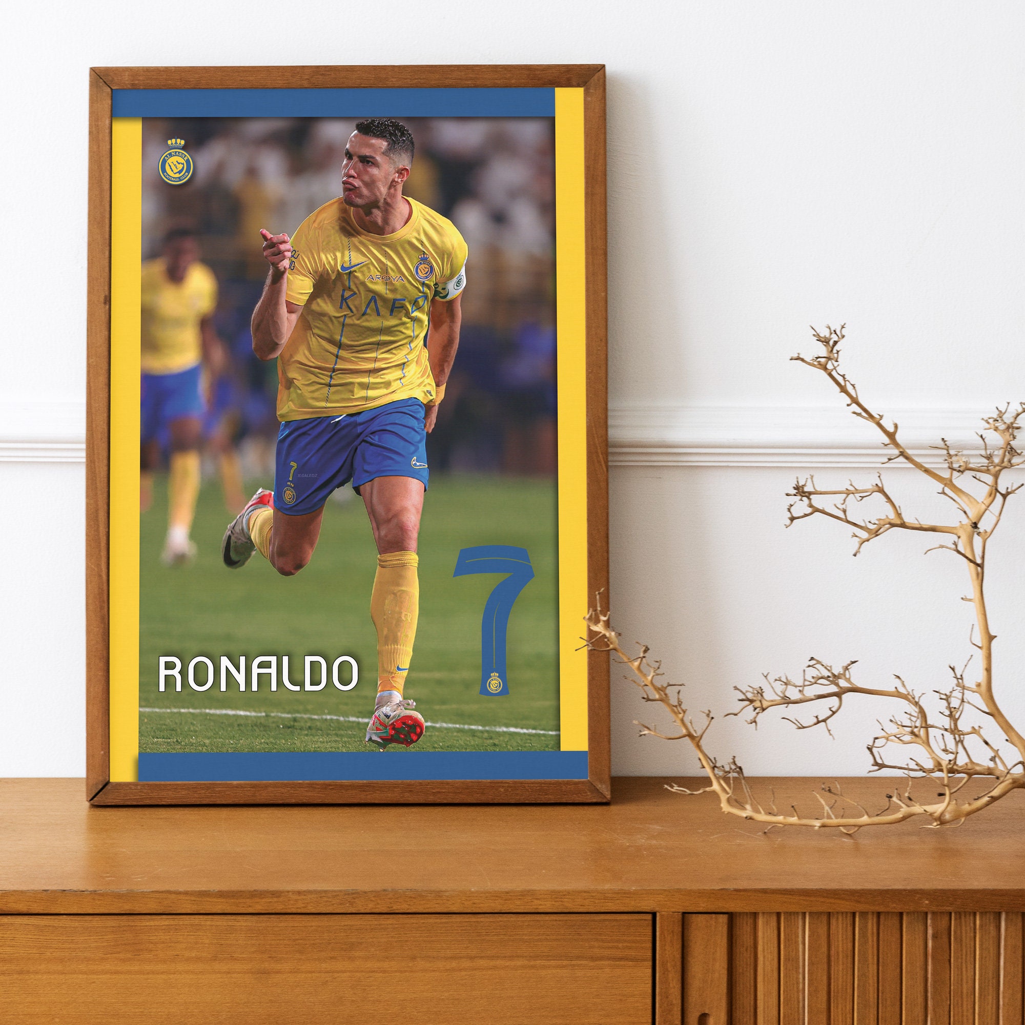 CRISTIANO RONALDO Al Nasser Poster Digital Print Wall Art - Etsy