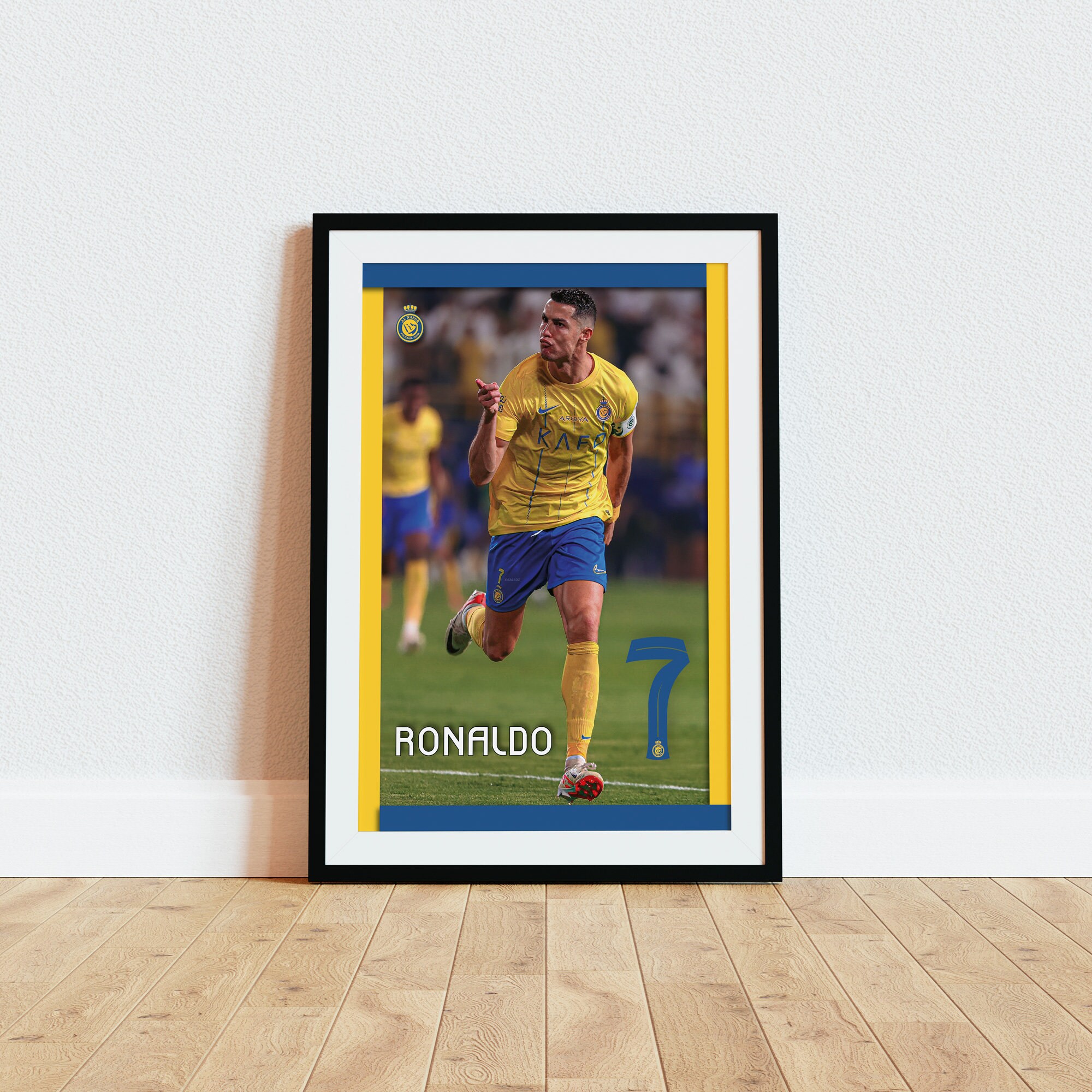 CRISTIANO RONALDO Al Nasser Poster Digital Print Wall Art - Etsy