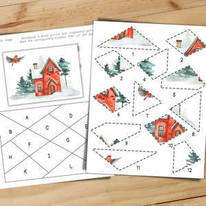Winter in the Forest - ACTIVITY Pack, Handwriting, Homeschool Printable ...