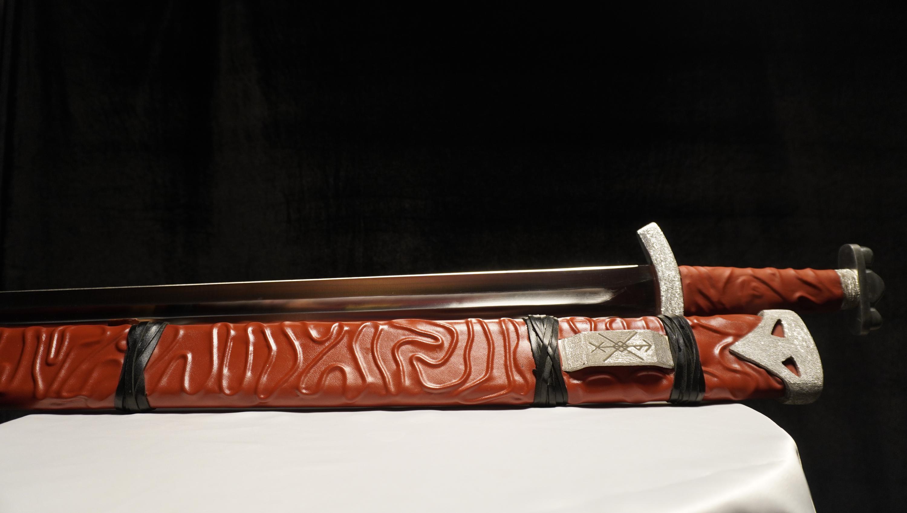 Medieval Handmade Viking Sword, Custom Viking Sword With Scabbard ...