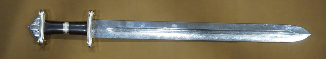 Minerva Authentic Hand Made Viking Sword, Damascus Real Kings Sword ...