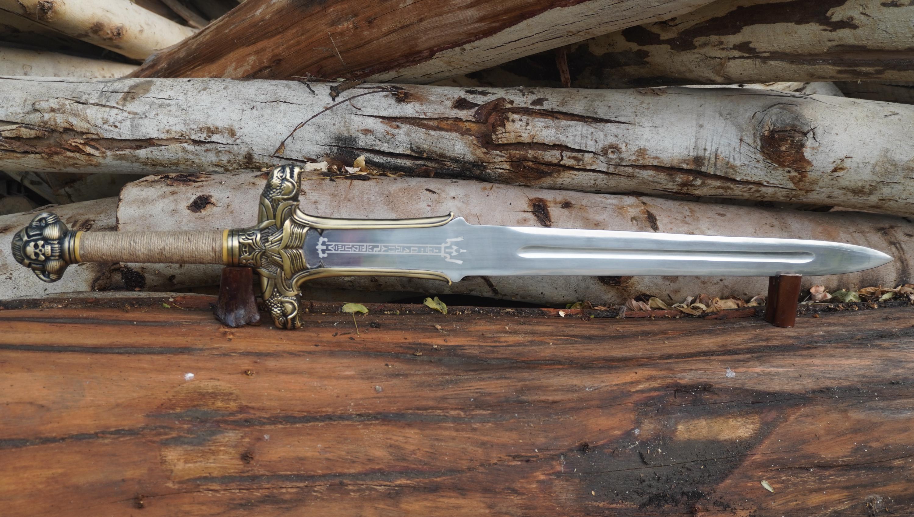 Authentic Handmade Conan Atlantean the Barbarian Replica Sword With ...