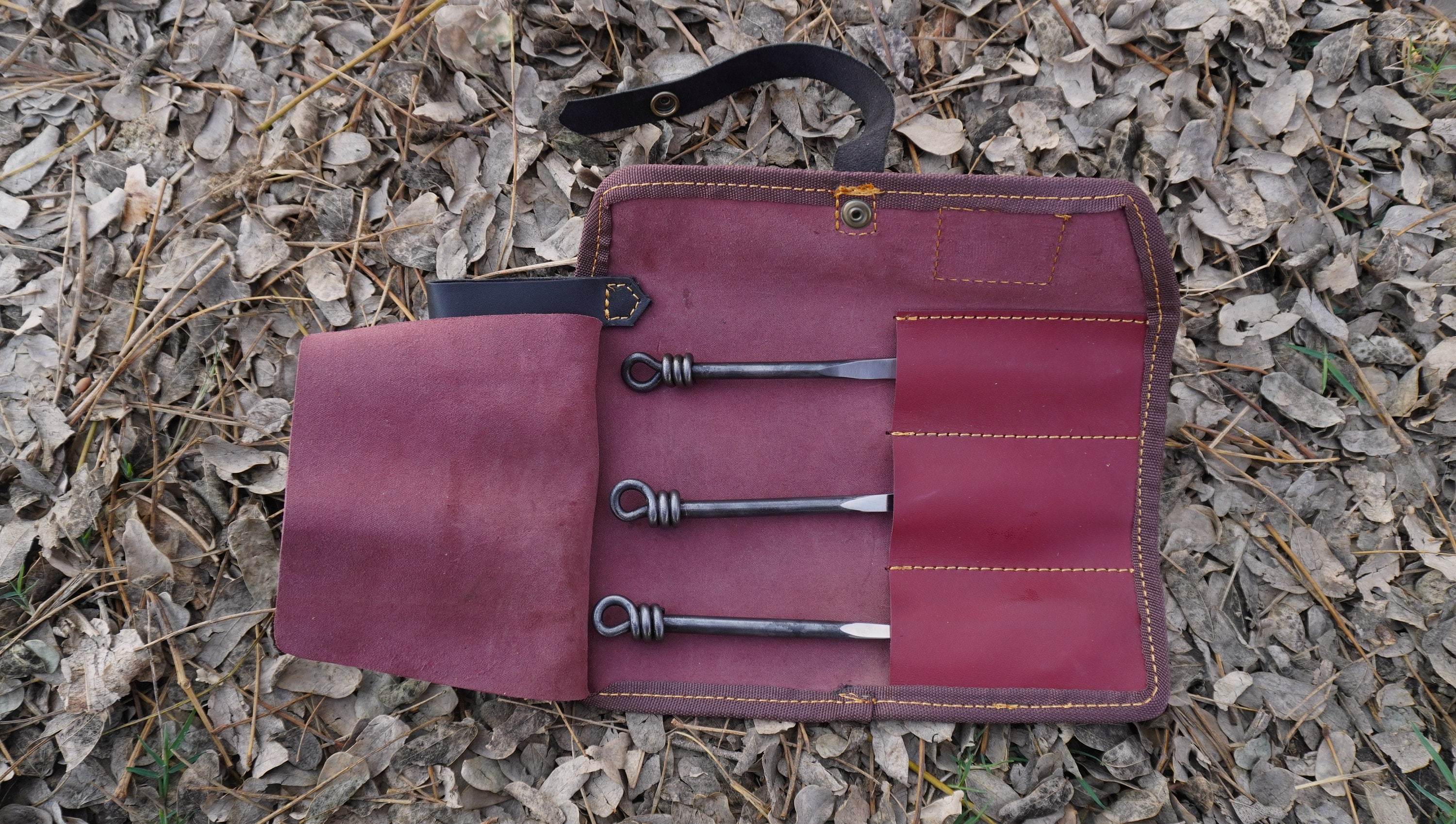 Edge Master Viking Fork Knife and Spoon Medieval Eating Utensil Set ...