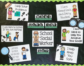 Counseling Bulletin Board Roles of a Social Worker or Roles of a ...