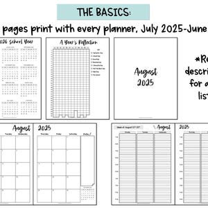 School Social Worker Planner or School Counselor Planner Dated and ...