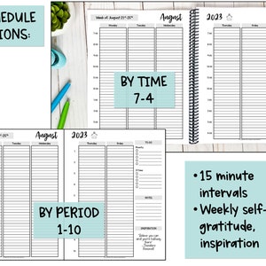 School Social Worker Planner or School Counselor Planner Dated and ...