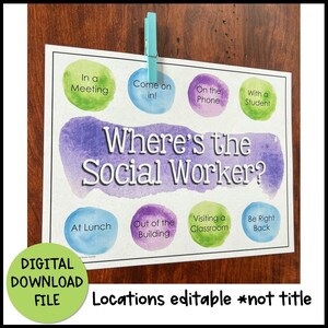Where is the Counselor, Where is the Social Worker, Where is the ...