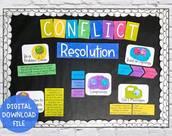 Stress Bulletin Board School Social Work or School Counseling Office ...