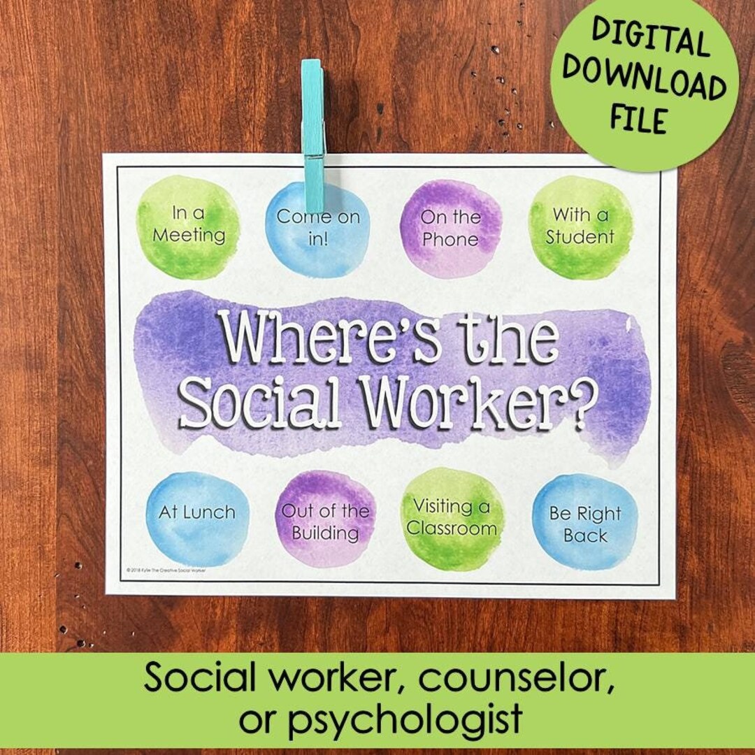 Where is the Counselor, Where is the Social Worker, Where is the ...
