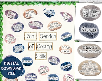 Stress Bulletin Board School Social Work or School Counseling Office ...