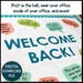 Welcome Back Bulletin Board or Counseling Bulletin Board for Back to ...