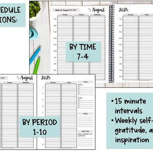 School Social Worker Planner or School Counselor Planner Dated and ...