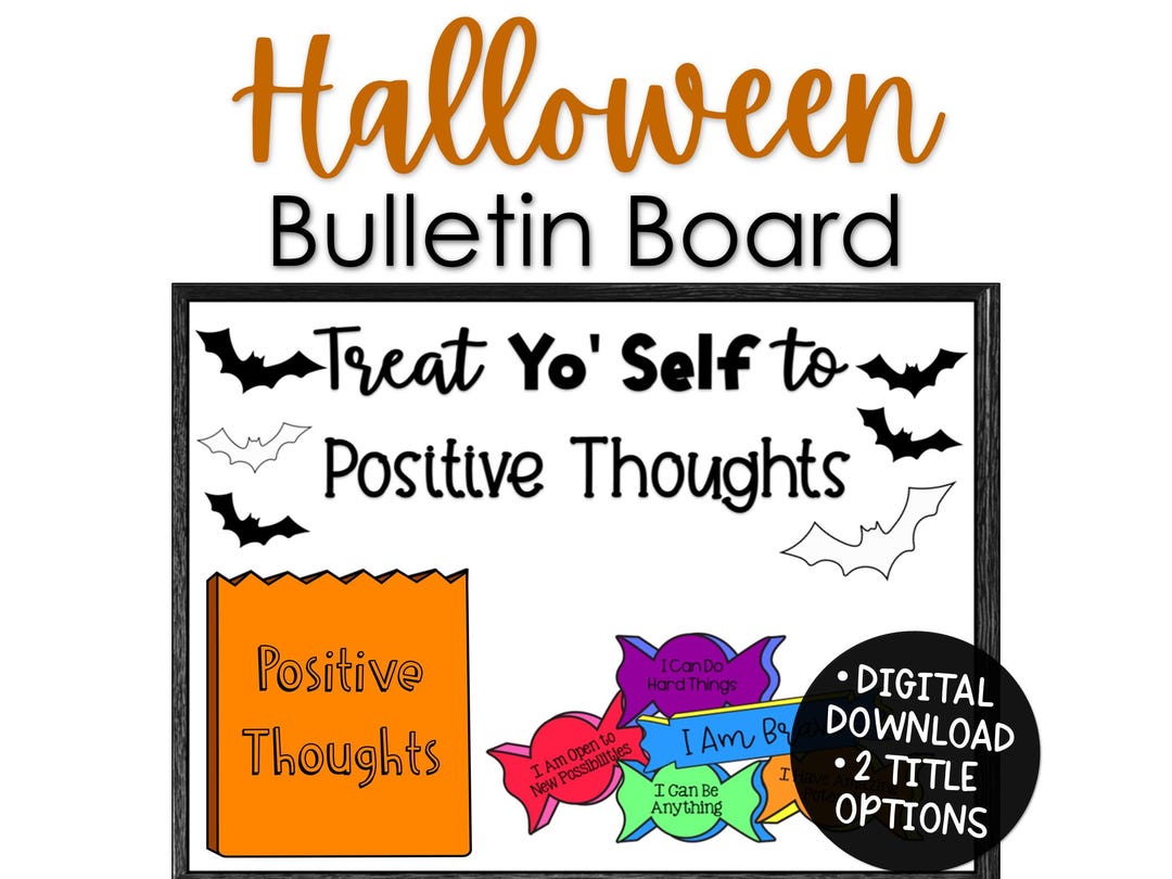 Halloween Counseling Bulletin Board or Social Emotional Bulletin Board ...