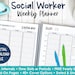 School Social Worker Planner or School Counselor Planner Dated and ...