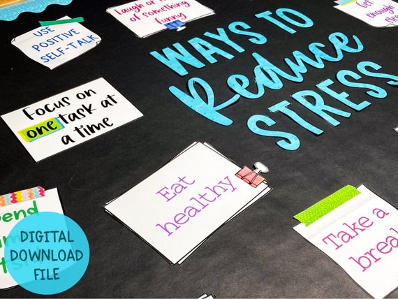 Stress Relief Bulletin Boards