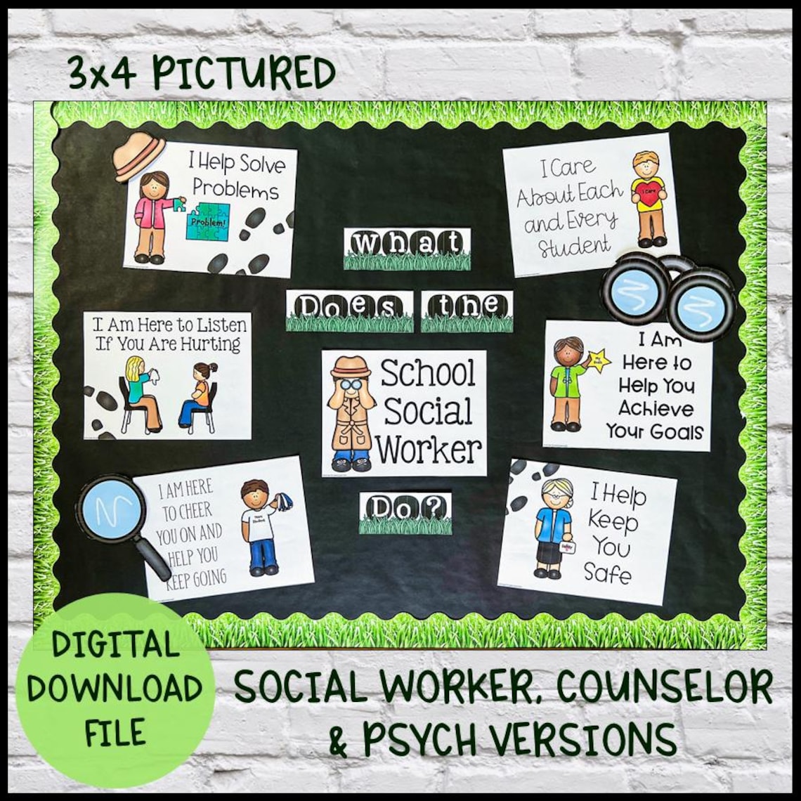 Counseling Bulletin Board Roles of a Social Worker or Roles of a ...